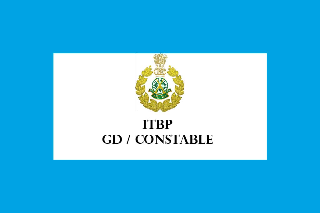 Indo Tibetan Border Police Force ITBP Constable GD Recruitment 2020 ...