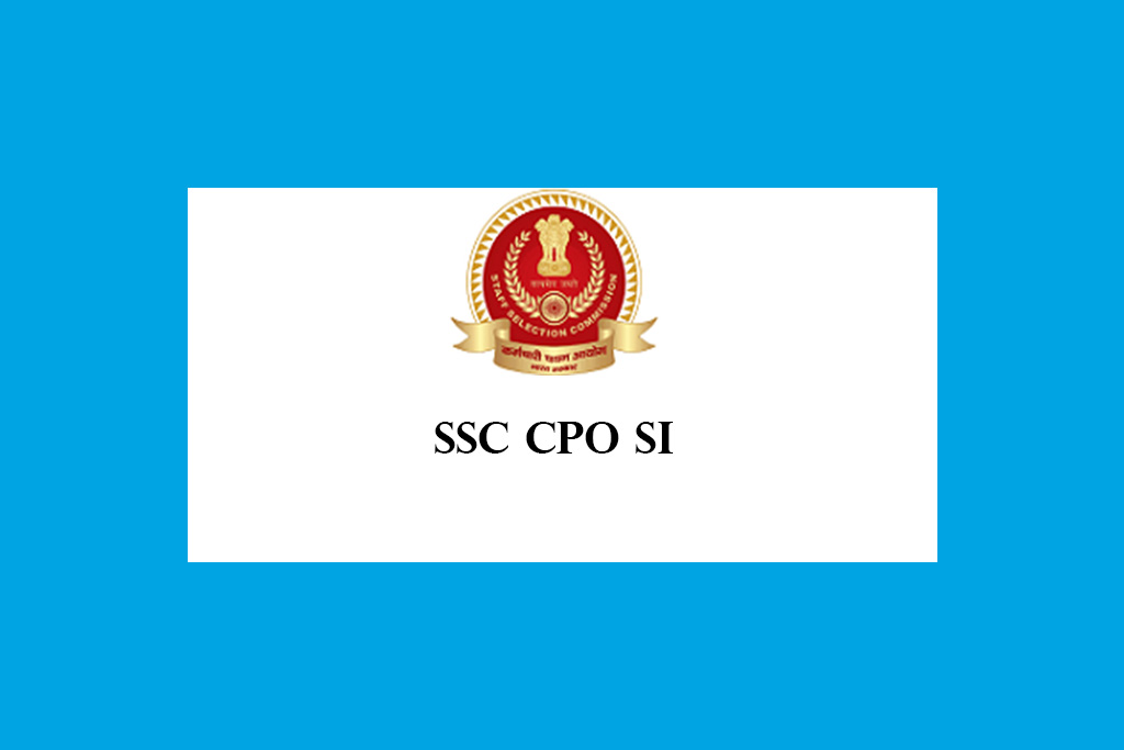 SSC CPO SI Recruitment 2024 Apply Online 4187 Posts | GovernmentVelai.com